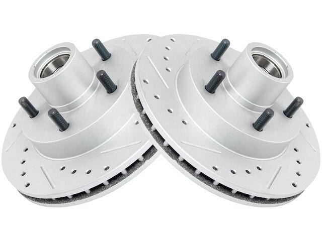Front TRQ Brake Rotor Set fits Chevy S10 1994-2003 4.3L V6 RWD 17CKSS ...
